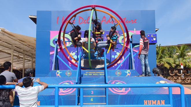Gyros | Feel The Adrenaline Rush By Riding On Gyros At Della Adventure Park